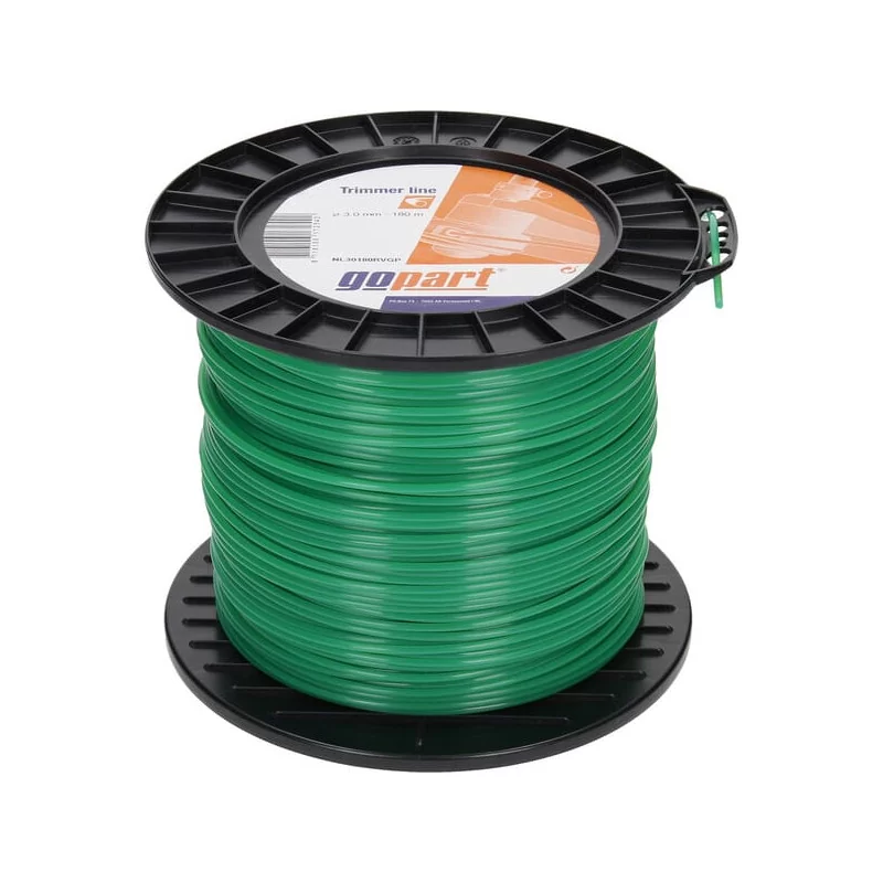 équip'jardin - Fil de coupe Ø 3mm 120m rond vert gopart (NL30120RVGP)
